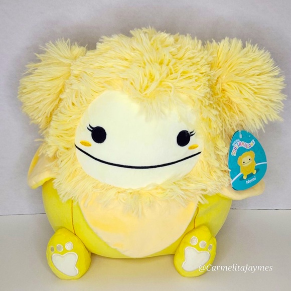 Squishmallows | Toys | Nomi Banana Bigfoot Crossover Original ...